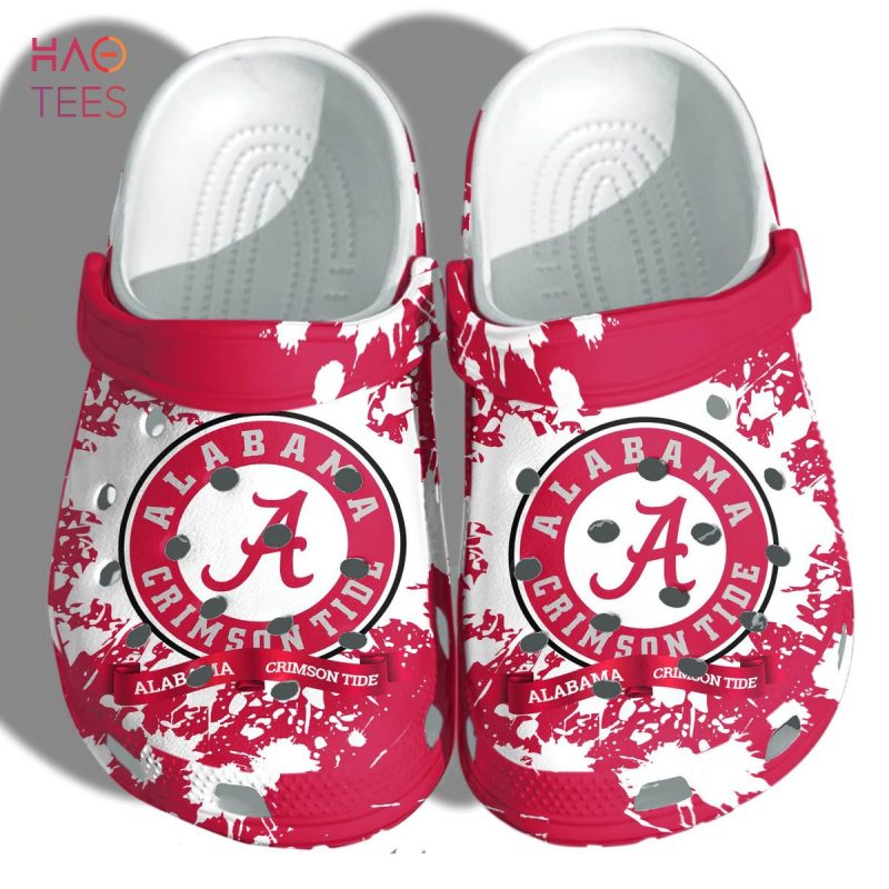 Shark Crocs Shoes With Leopard Background