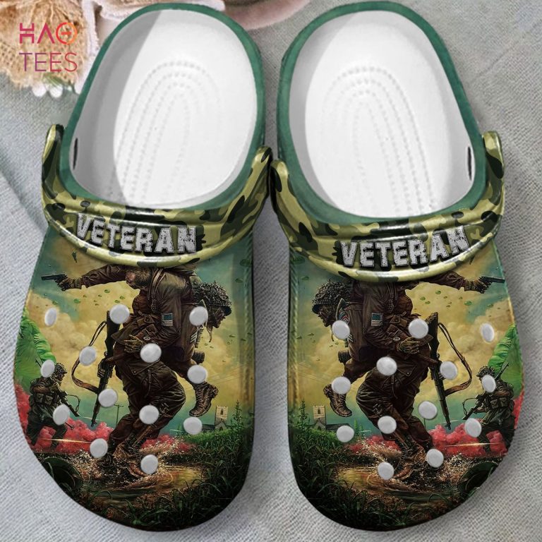 A True Soldiers Crocs