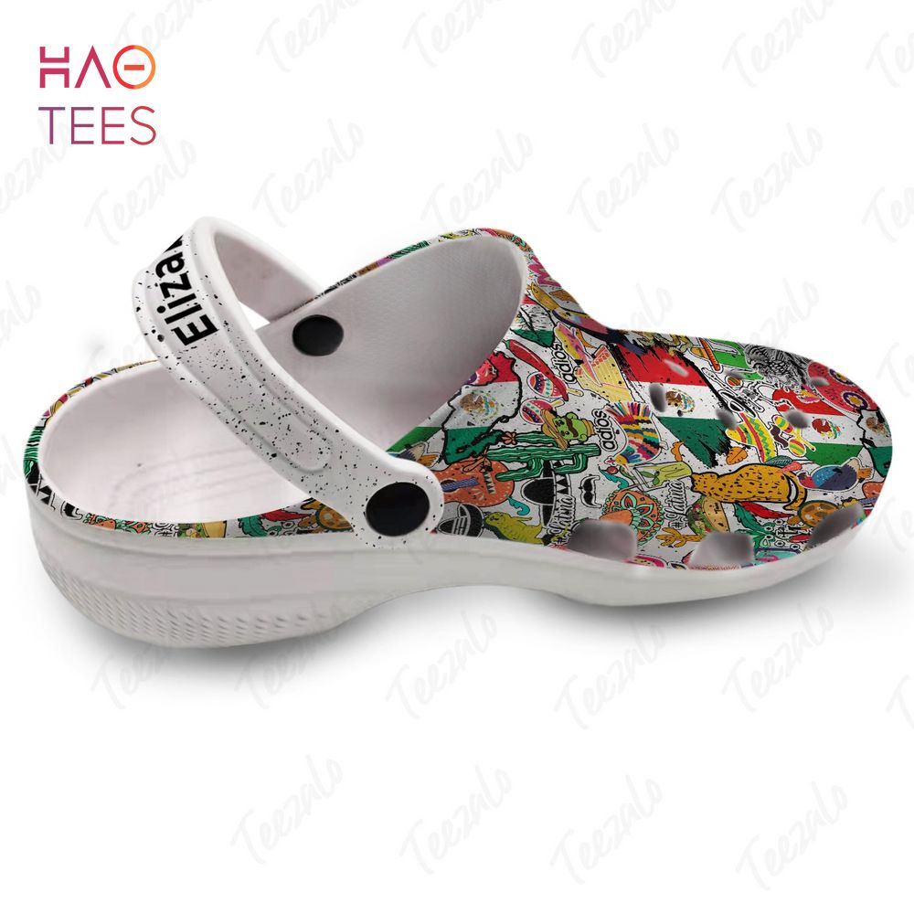 Mexico Symbols Personalized Crocs Shoes