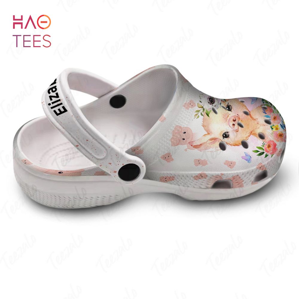Pig Cute Personalized Crocs Shoes Gifts for Pig Lovers