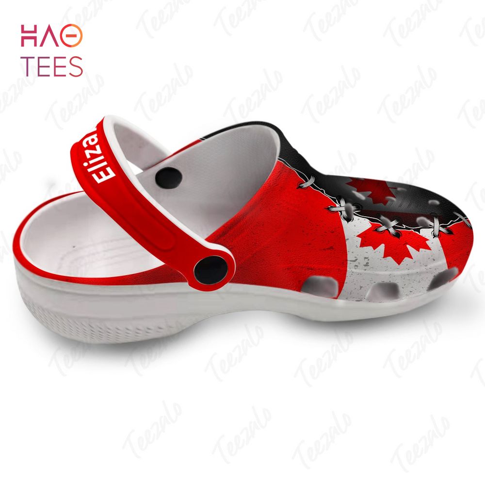 Pride Heritage Canada Flag Personalized Crocs Shoes