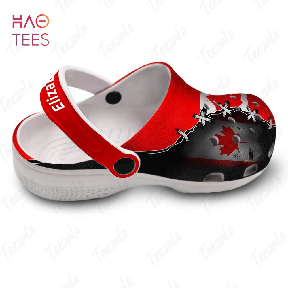 Pride Heritage Canada Flag Personalized Crocs Shoes