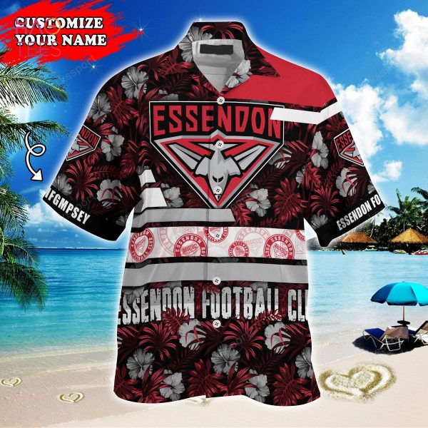 [Available] Essendon AFL-Custom Super Hawaiian Shirt Summer