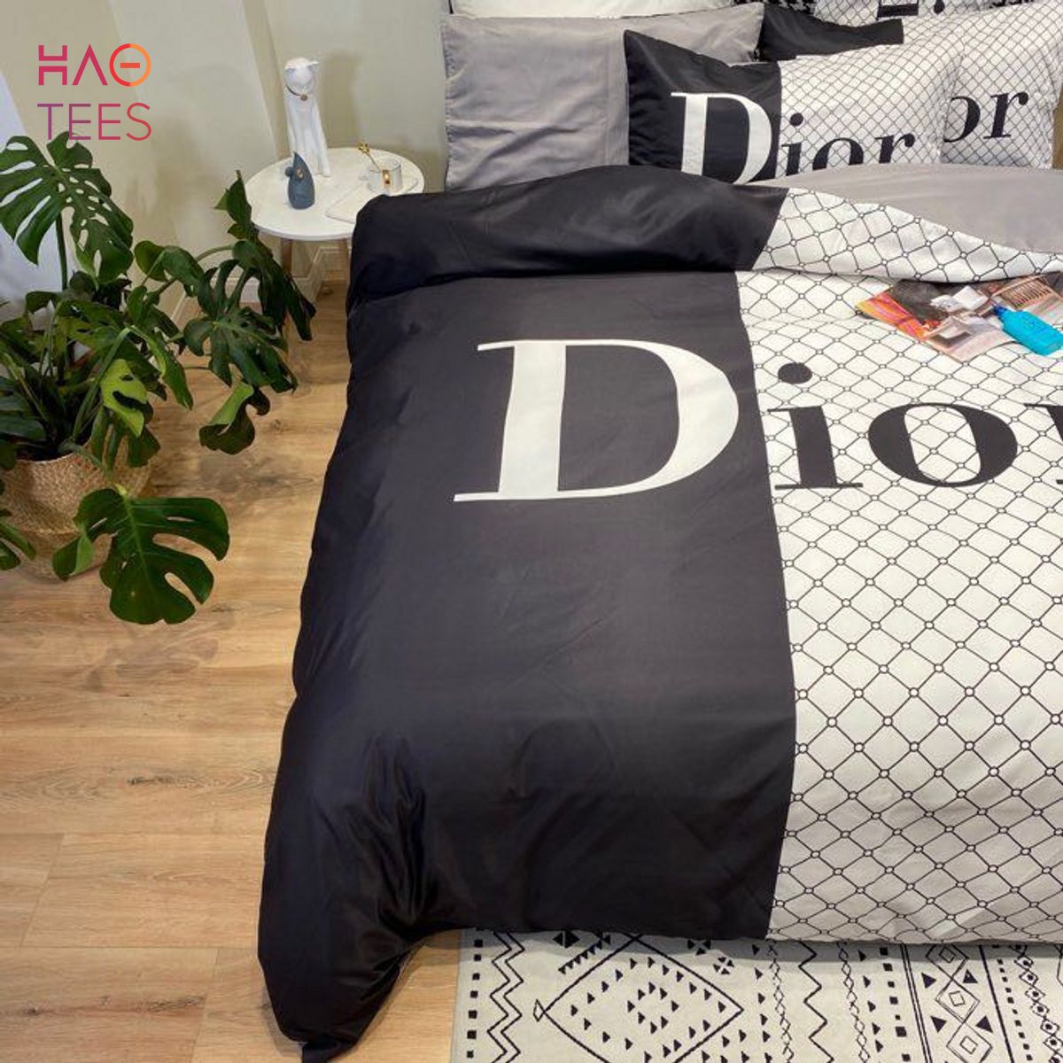 Dior Black White Bedding Sets Limited Edition