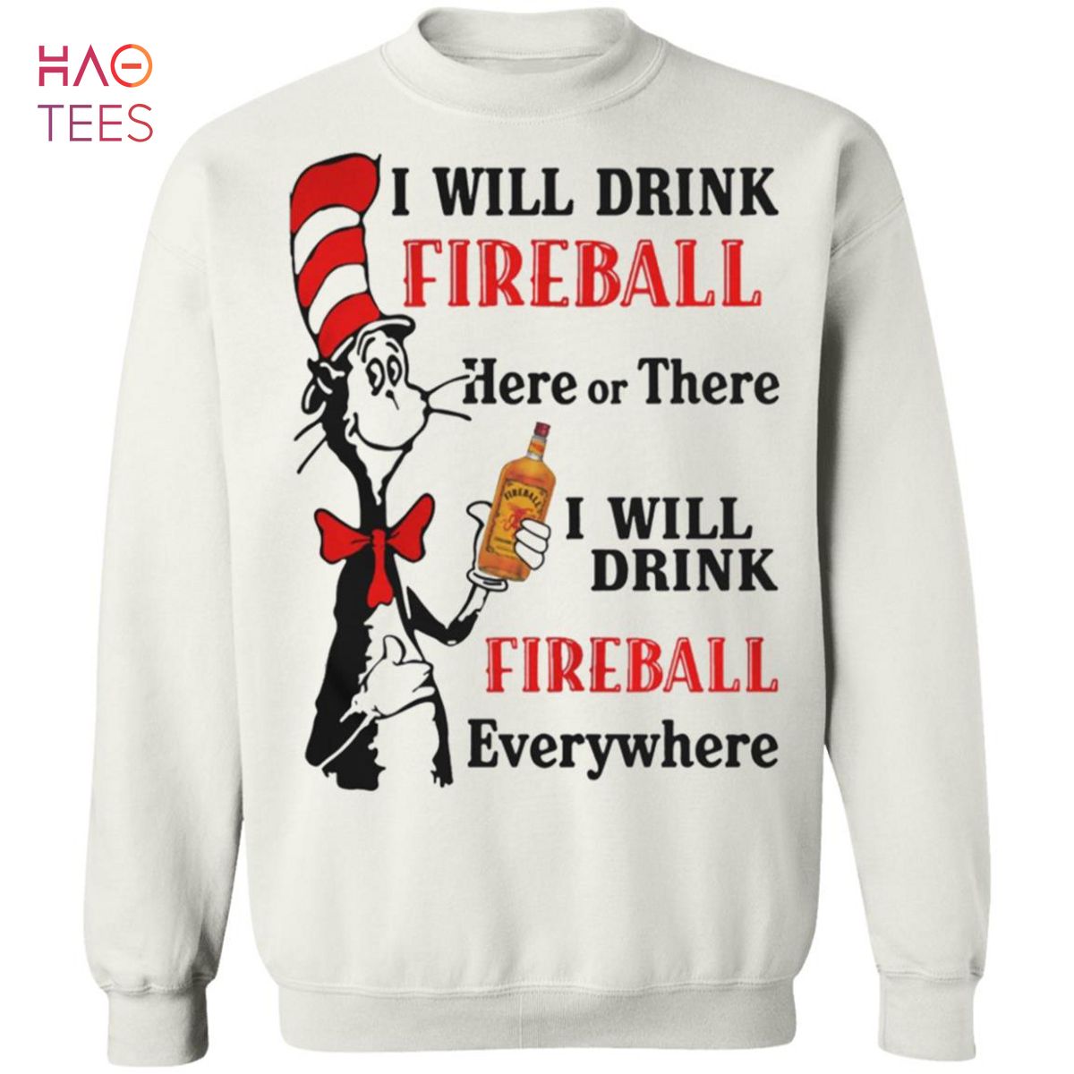 HOT Dr Seuss Fireball Sweater
