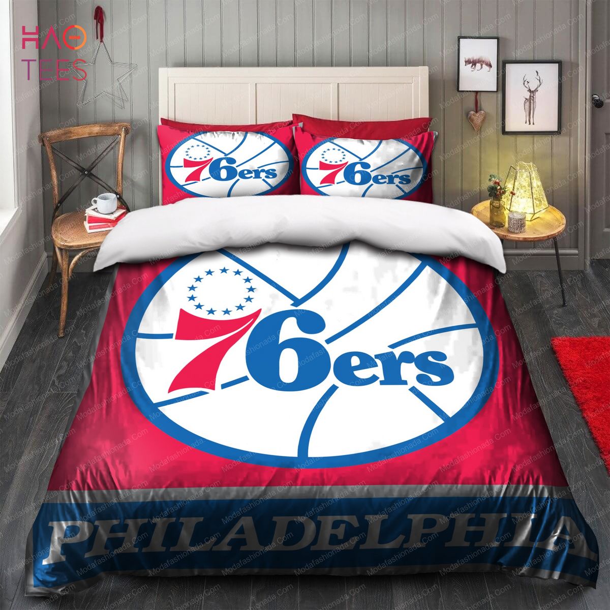 2010-2014 Philadelphia 76ers Logo Bedding Sets
