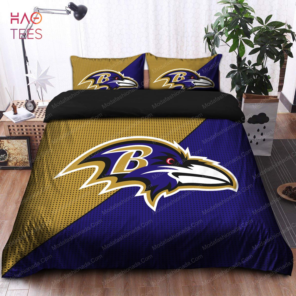 Baltimore Ravens Logo Bedding Sets