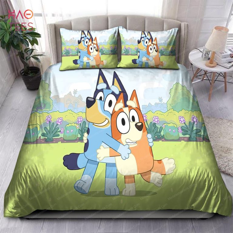 Bluey Cartoon Bluey And Bingo Bedding Sets