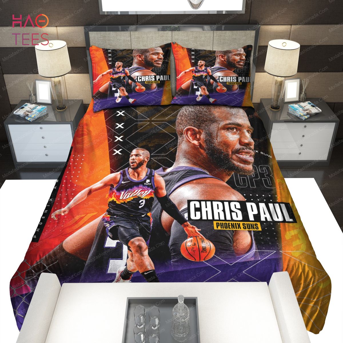 Chris Paul Phoenix Suns NBA 80 Bedding Sets