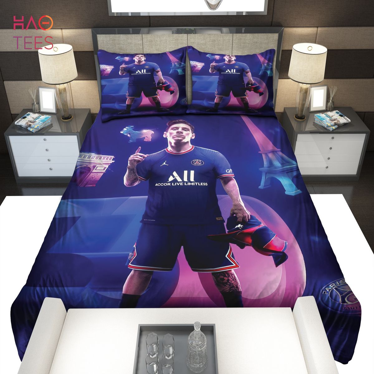 FC PSG Lionel Messi Bedding Set
