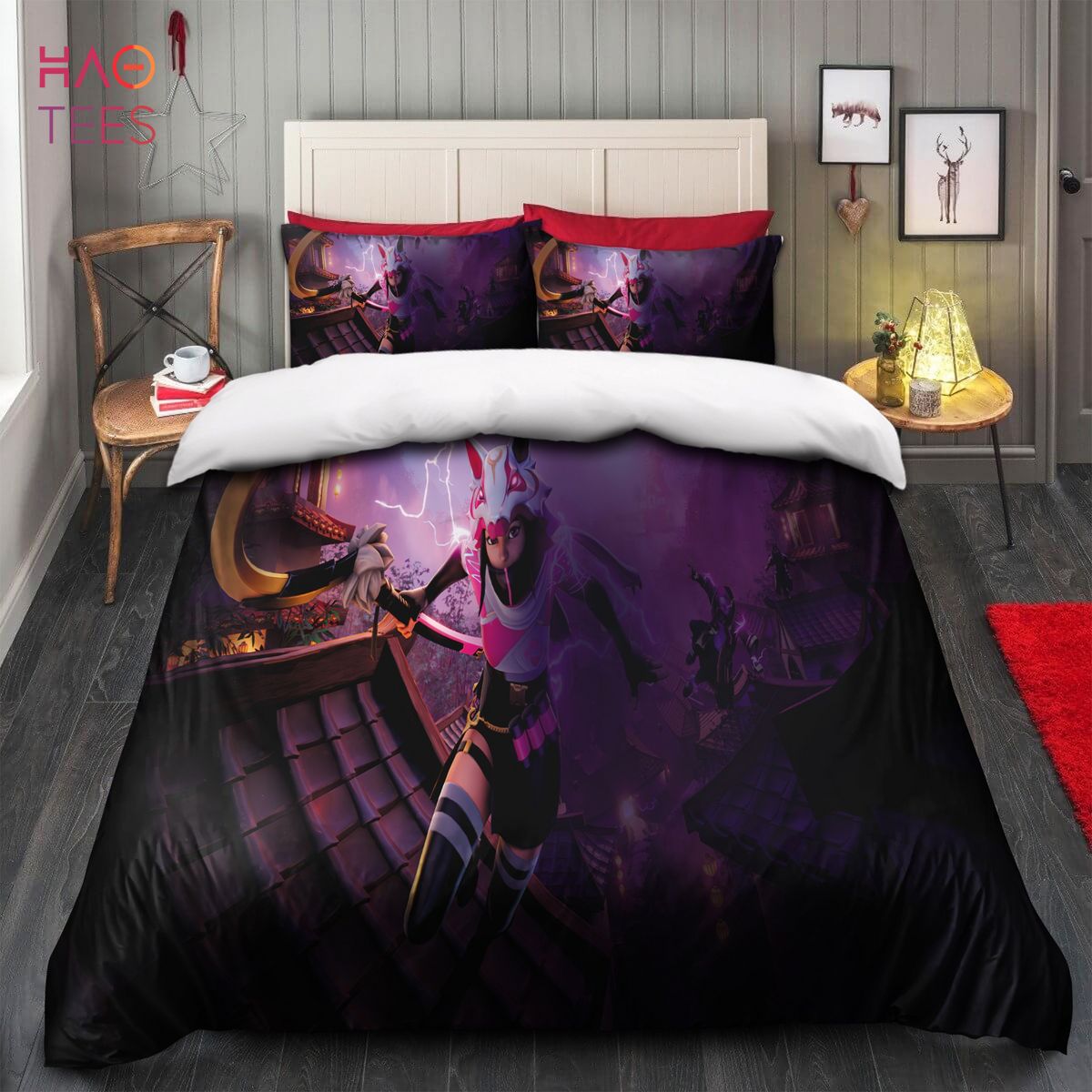 Fortnite Fox Clan Reborn Loading Screen Bedding Sets