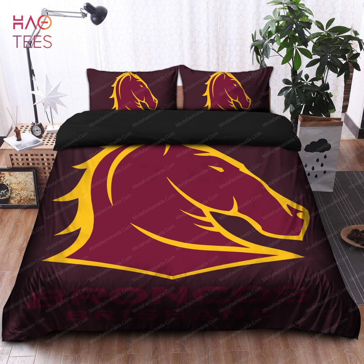 Brisbane Broncos Logo Bedding Sets