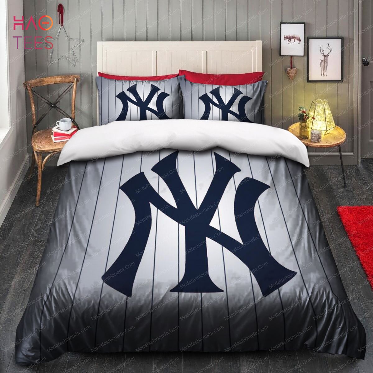BEST Logo New York Yankees MLB Bedding Sets