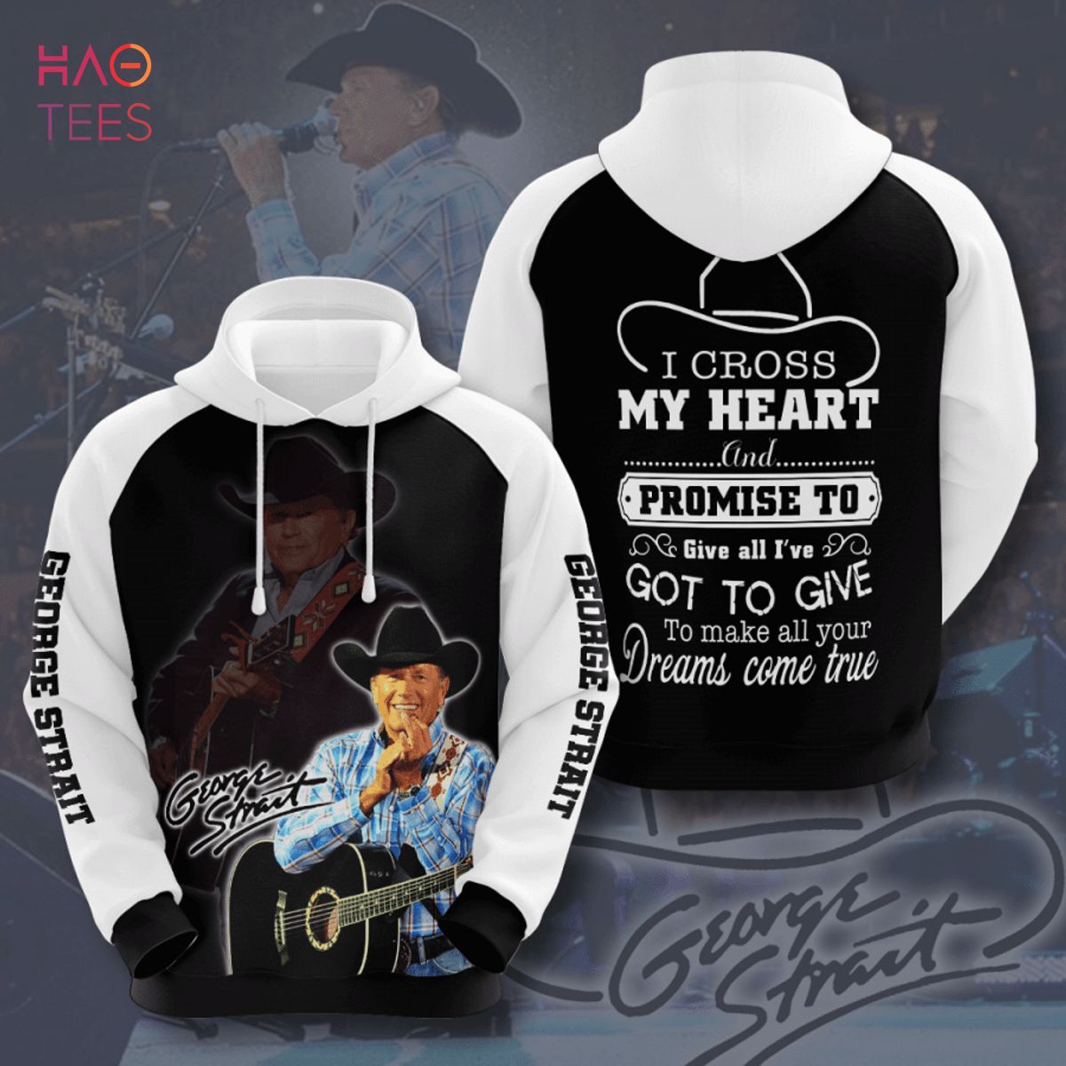BEST George Strait 3D Hoodie Limited Edition
