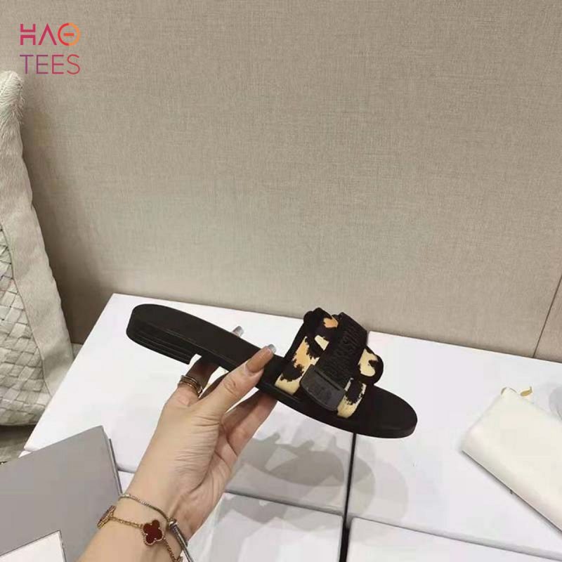 [TRENDDING] Dior Women Dio r Evolution Slide Beige Multicolor Mizza ...