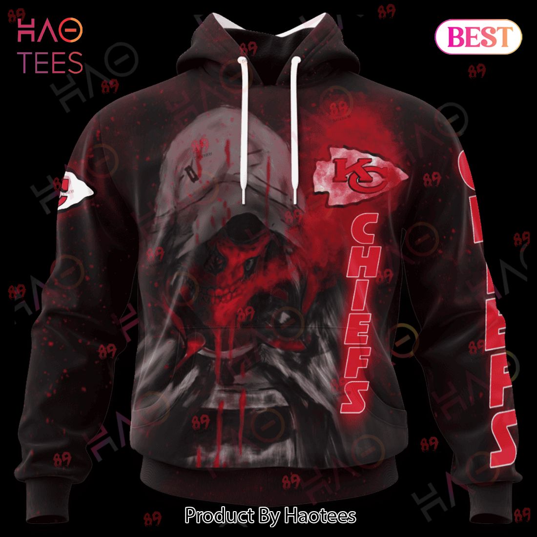 Chiefs Skull Smoke LIMITED EDITION Hoodie