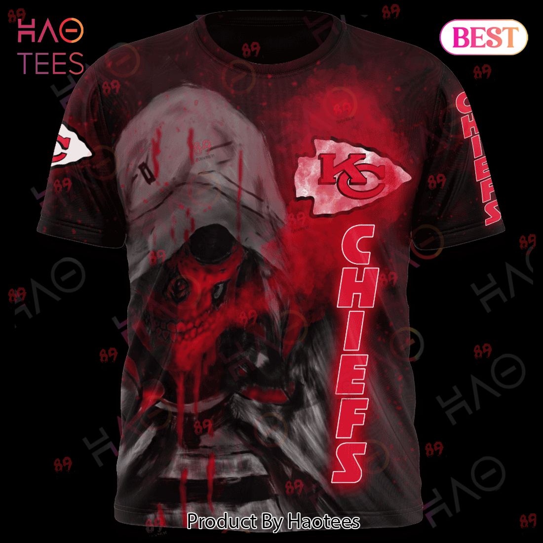 Chiefs Skull Smoke LIMITED EDITION Hoodie