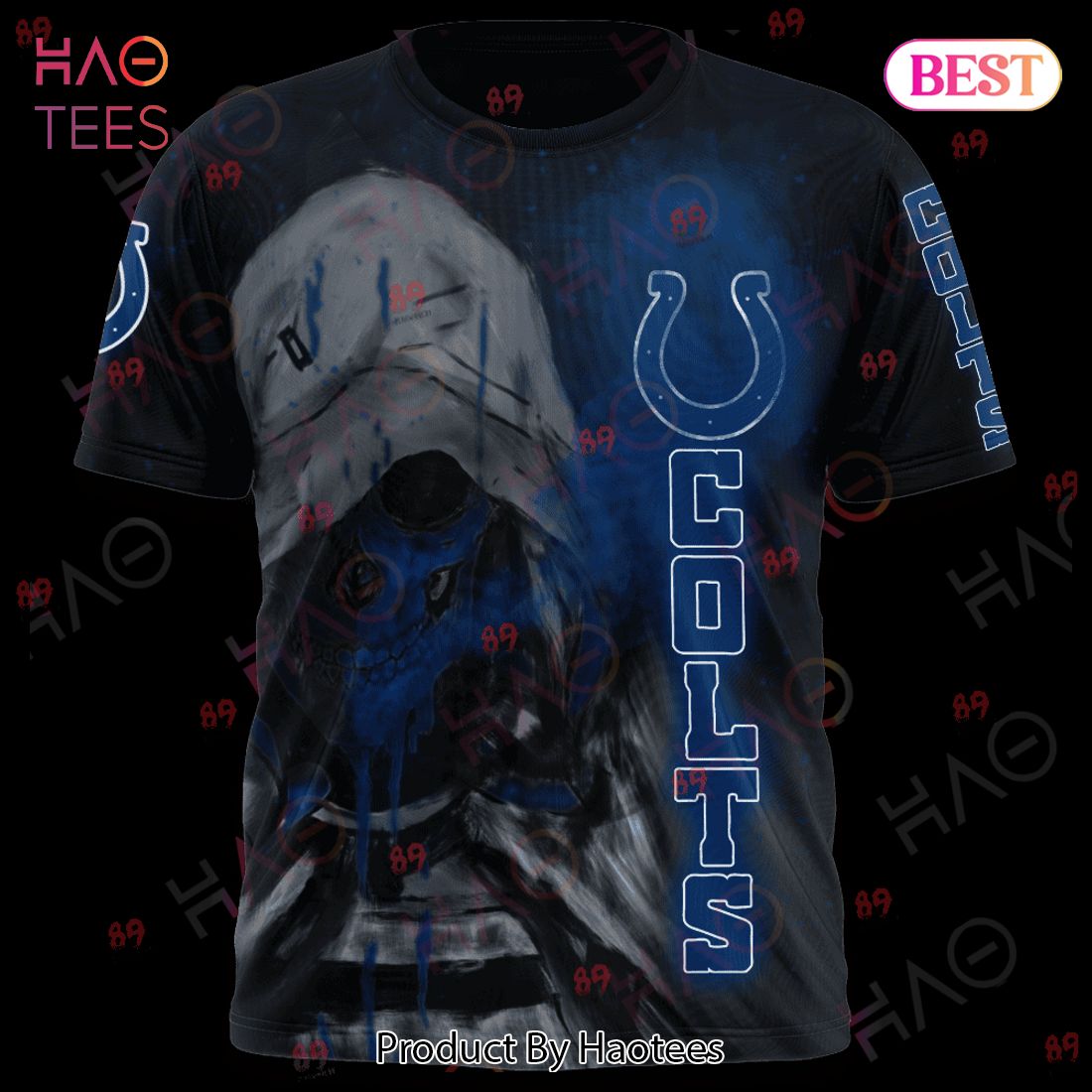 Colts Skull Smoke LIMITED EDITION Hoodie