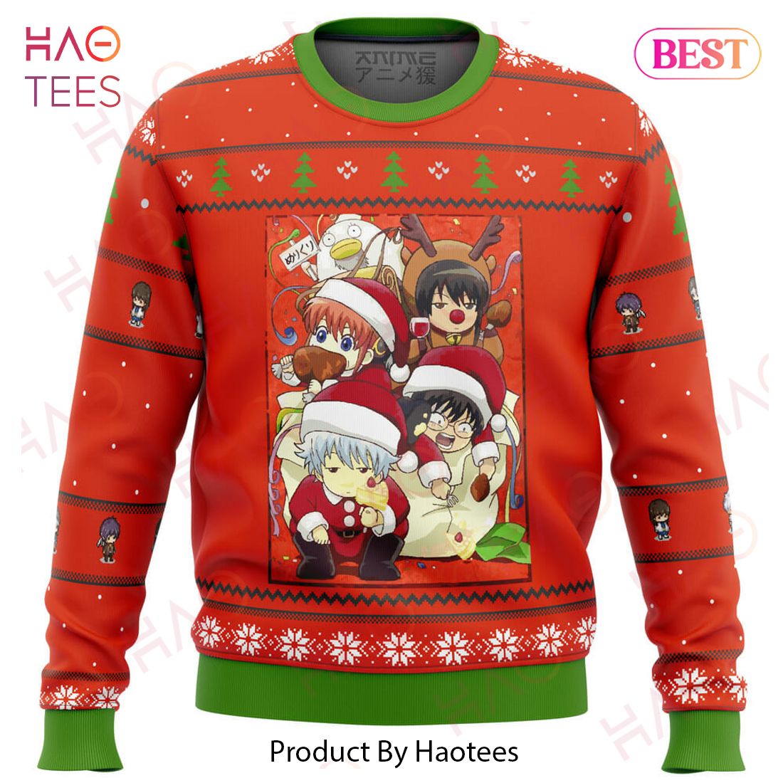 Gintama Holiday Christmas Sweater