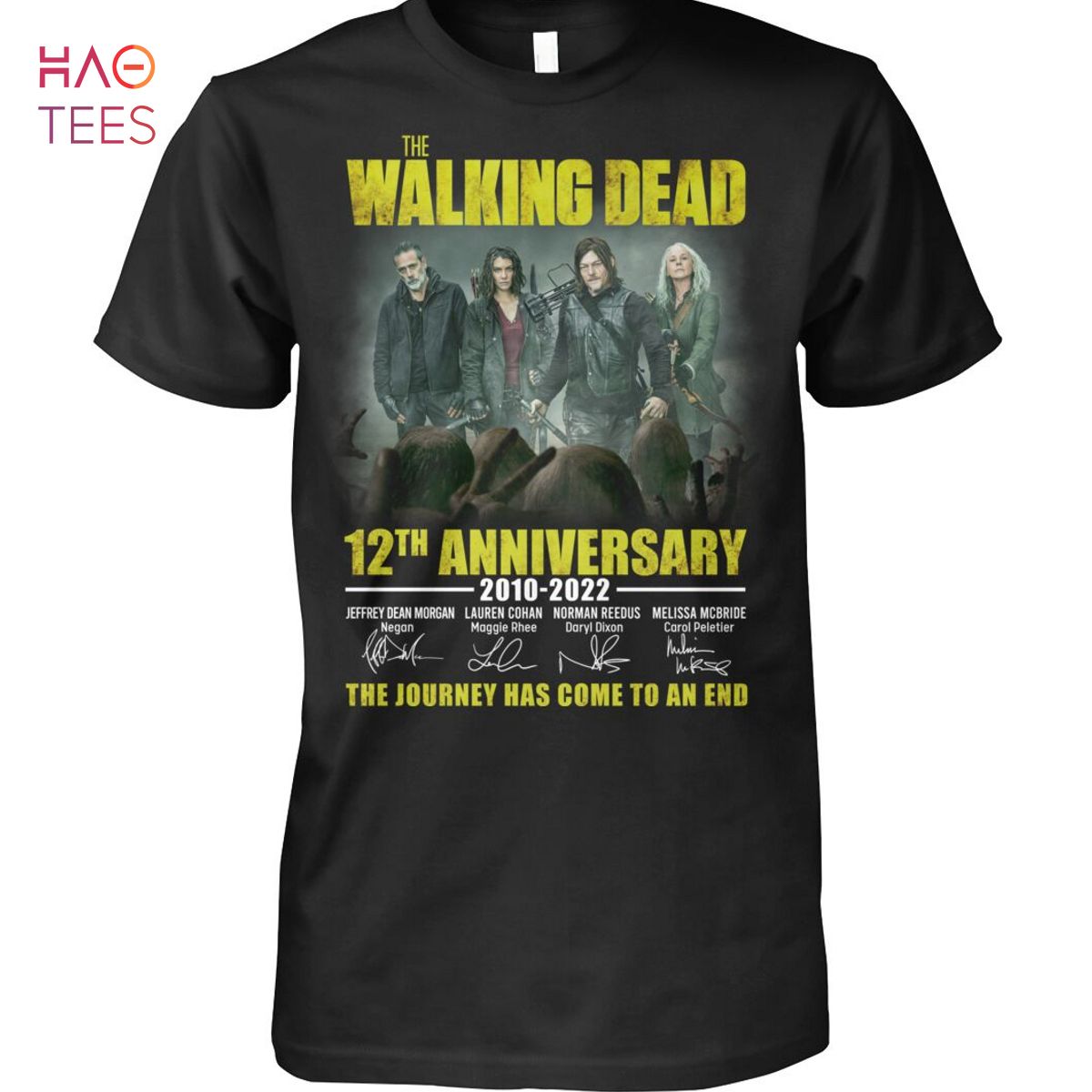 The Walking Dead 12 Anniversary 2010-2022 Shirt