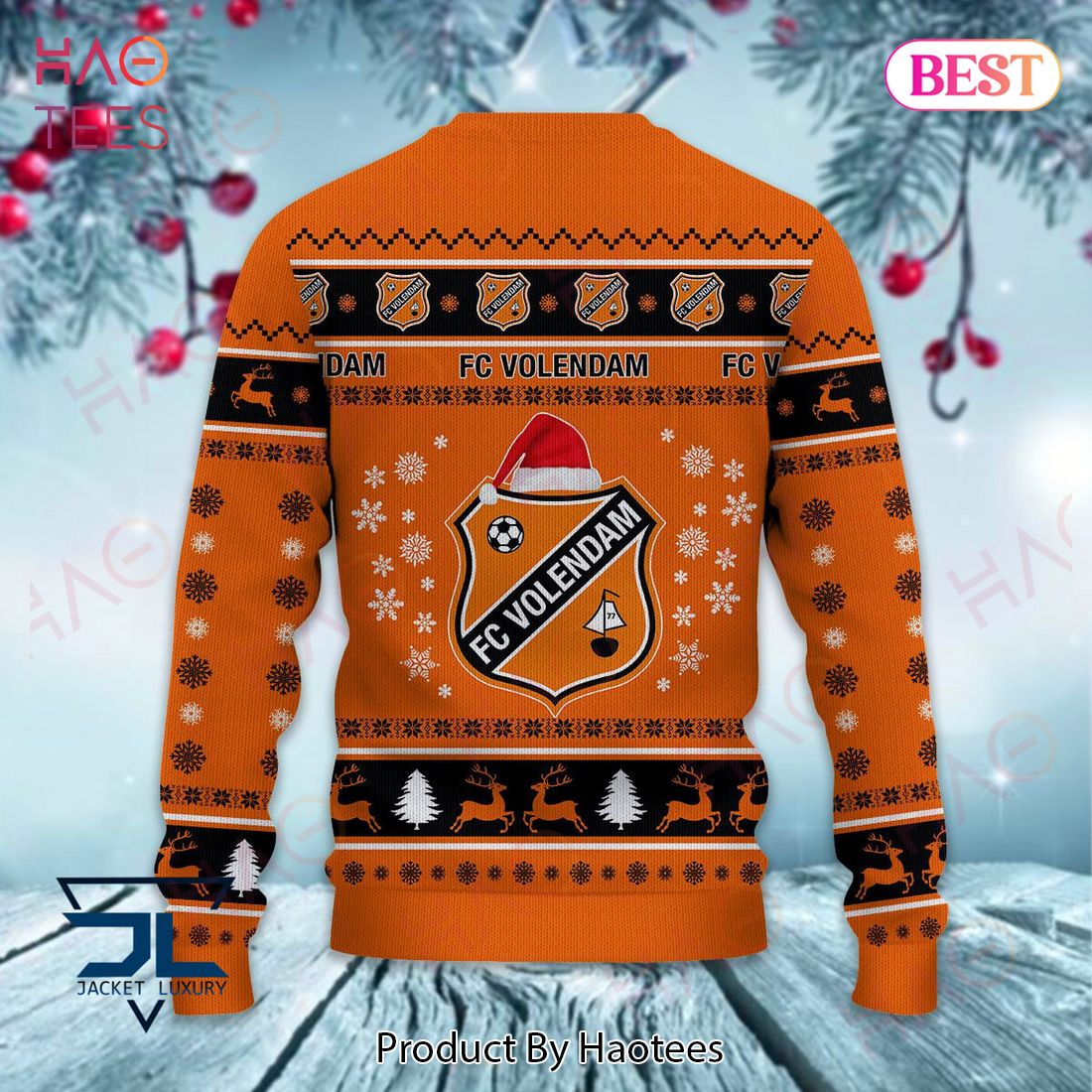 BEST FC Volendam Christmas Luxury Brand Sweater Limited Edition