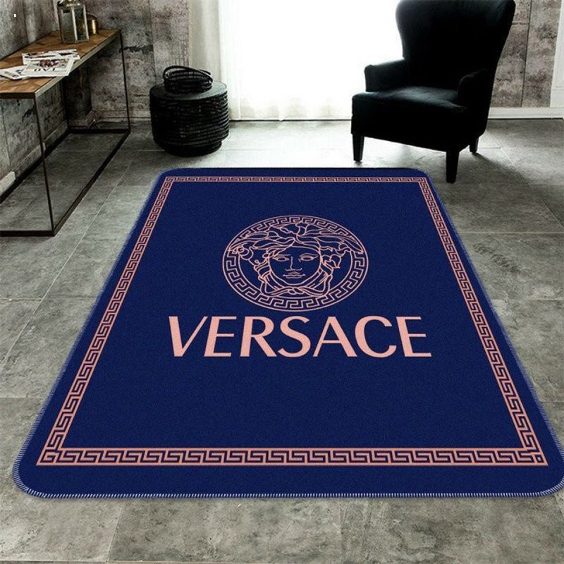 Versace Full Printing Pattern Luxury Brand Carpet Rug Limited Edition