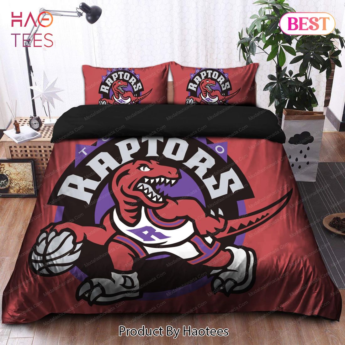 Buy 1996-2008 Logo Toronto Raptors NBA 177 Bedding Sets Bed Sets ...