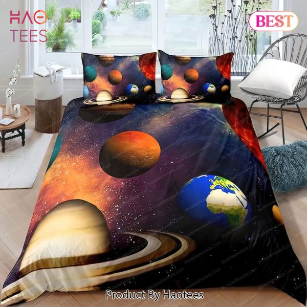 Buy 3D Solar System Universe Bedding Sets Bed Sets, Bedroom Sets ...