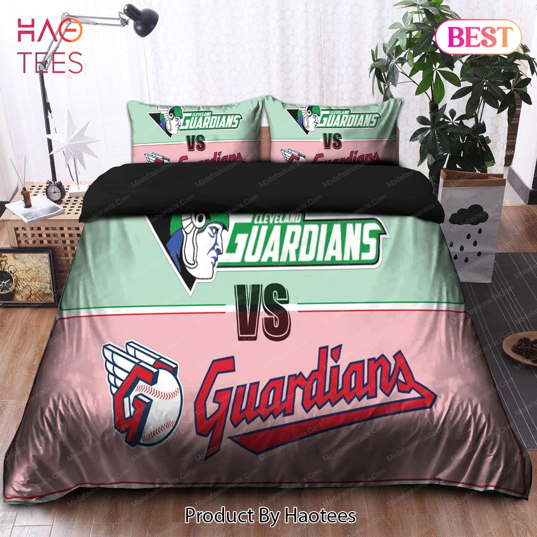 Buy Art Logo Cleveland Guardians MLB 88 Bedding Sets Bed Sets, Bedroom ...