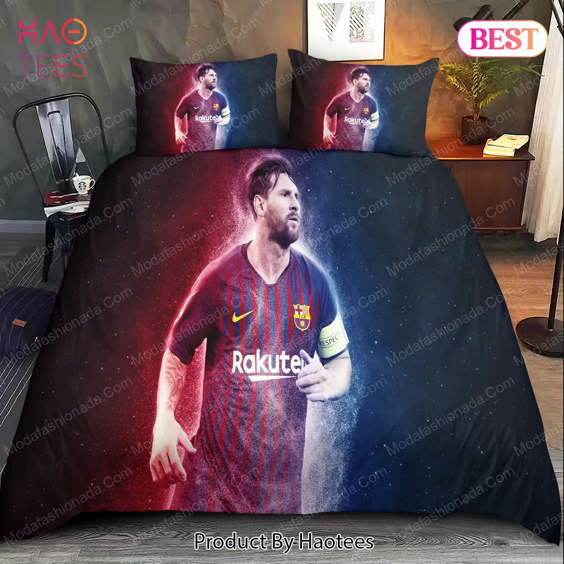 Buy Barcelona Lionel Messi Bedding Sets Bed Sets, Bedroom Sets ...