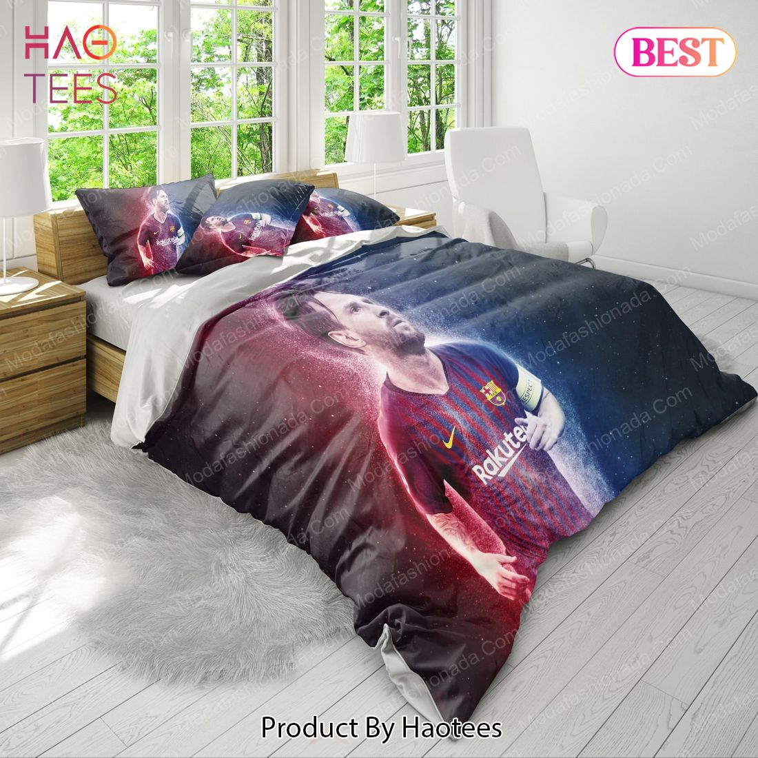 Buy Barcelona Lionel Messi Bedding Sets Bed Sets, Bedroom Sets ...