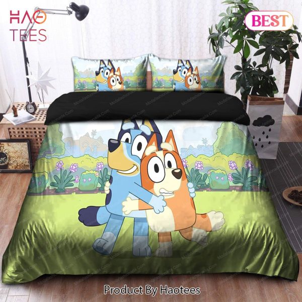 Buy Bluey Cartoon Bluey And Bingo Bedding Sets Bed Sets, Bedroom Sets ...