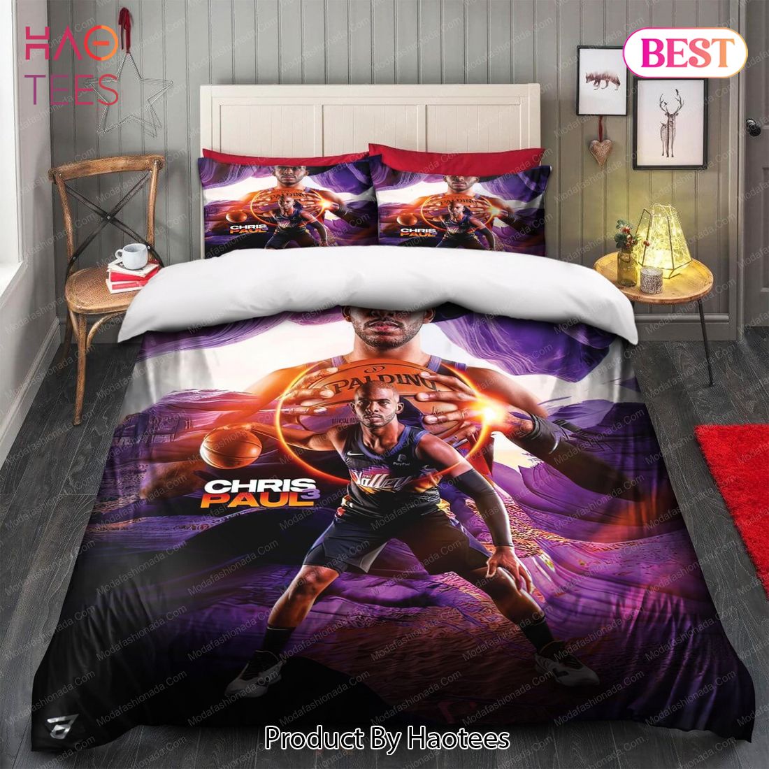 Buy Chris Paul Phoenix Suns NBA 79 Bedding Sets Bed Sets, Bedroom Sets ...