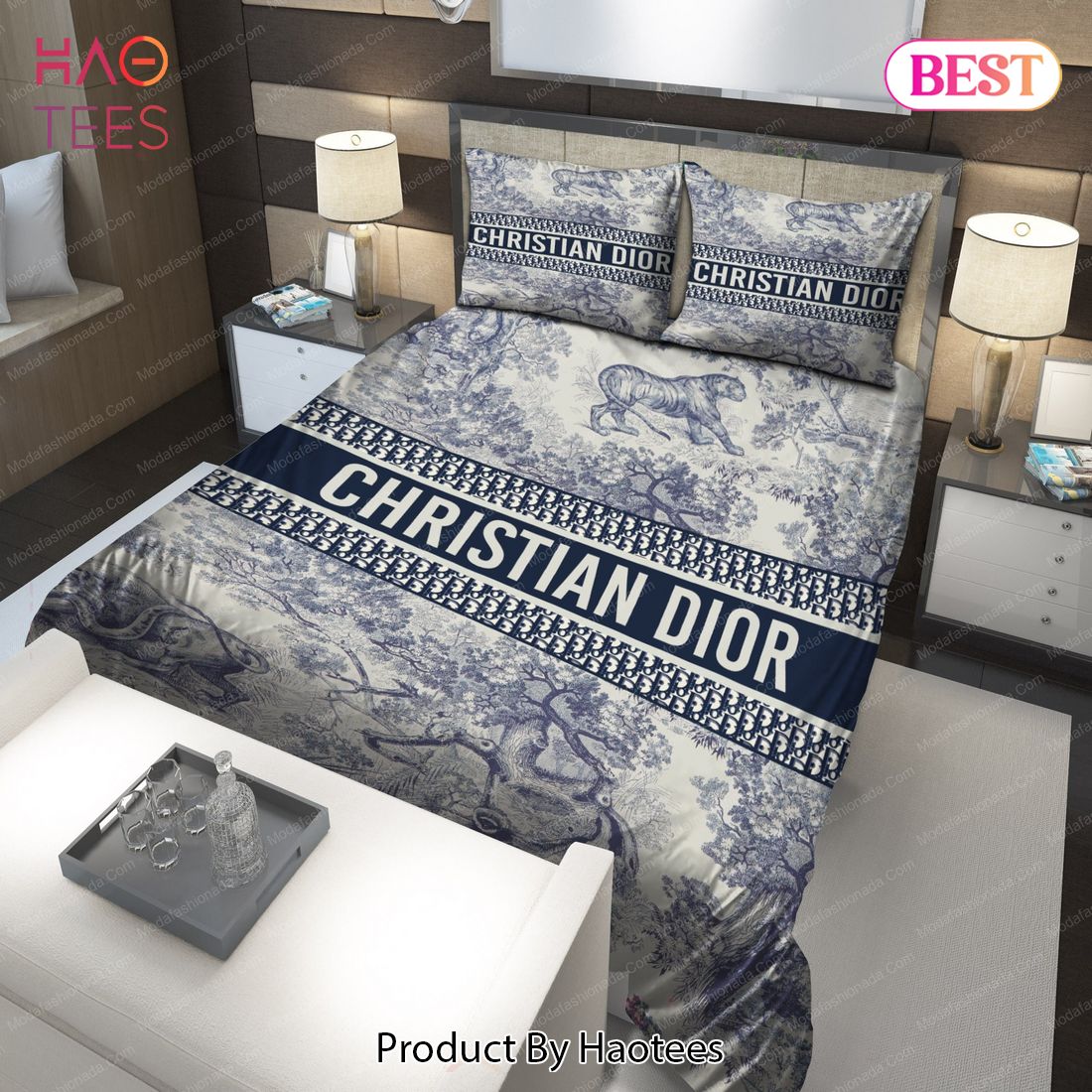 Buy Christian Dior Tiger Bedding Sets Bed Sets, Bedroom Sets, Comforter ...