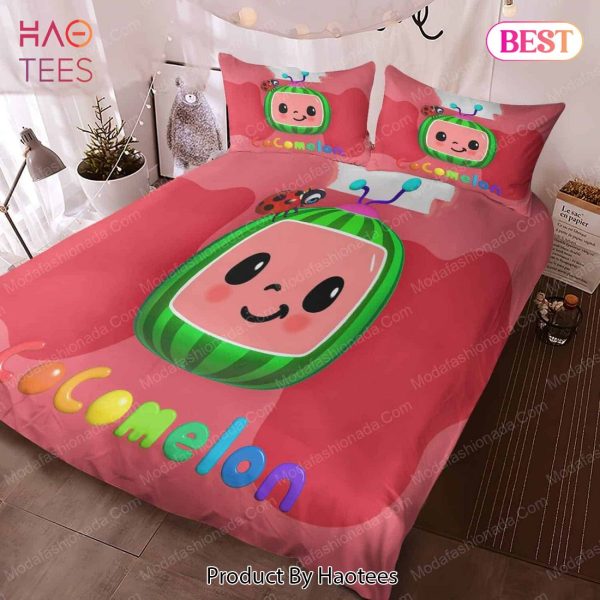 Buy Cocomelon Logo Bedding Sets Bed Sets, Bedroom Sets, Comforter Sets ...