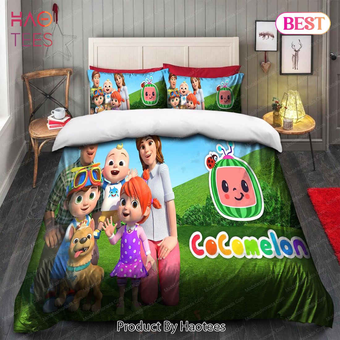 Buy Cocomelon Nursery Rhymes Bedding Sets Bed Sets, Bedroom Sets ...