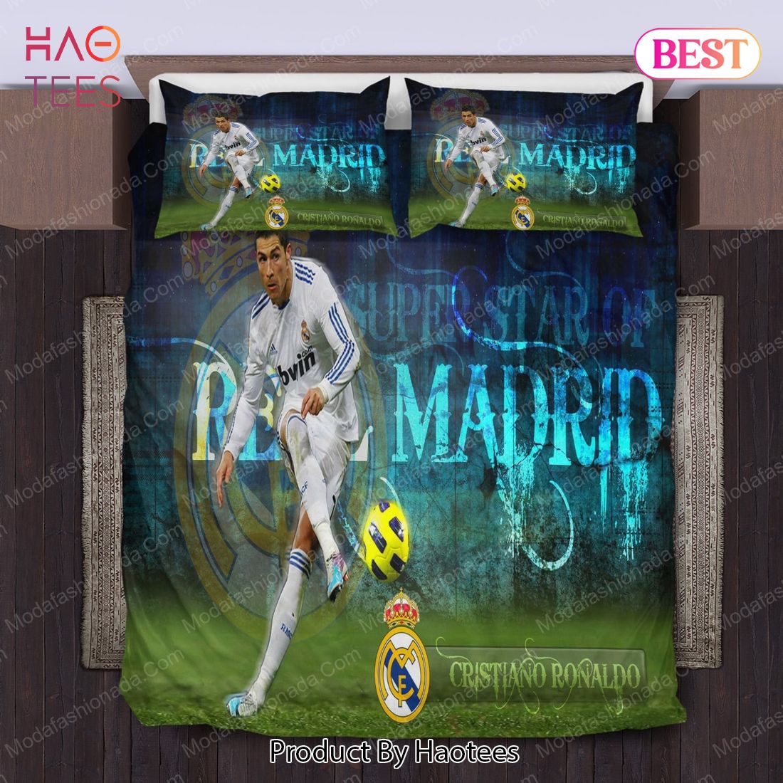 Buy Cristiano Ronaldo Real Madrid Bedding Sets Bed Sets, Bedroom Sets ...