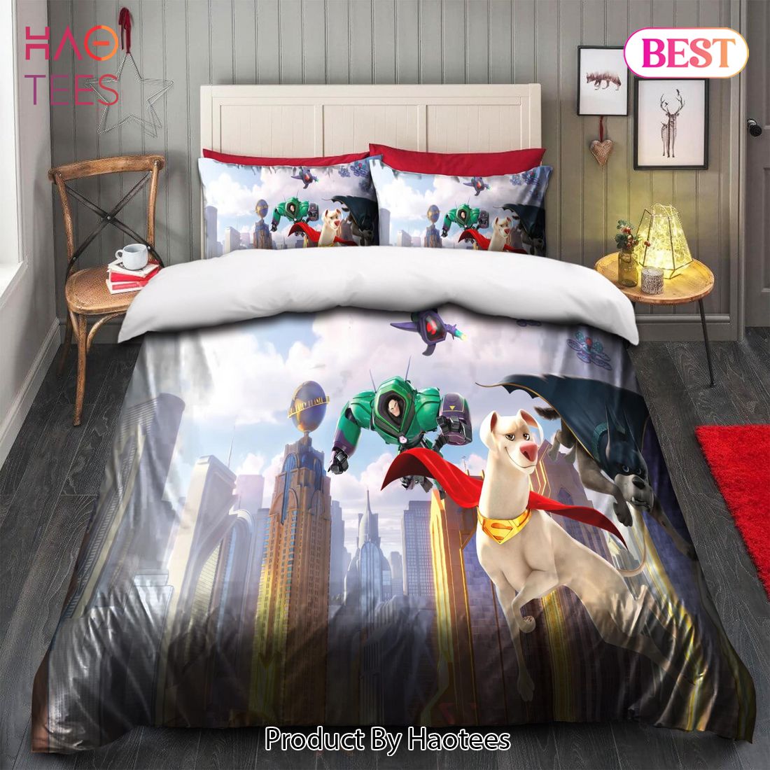 Buy DC League Of Super-Pets 2022 Bedding Sets Bed Sets, Bedroom Sets ...