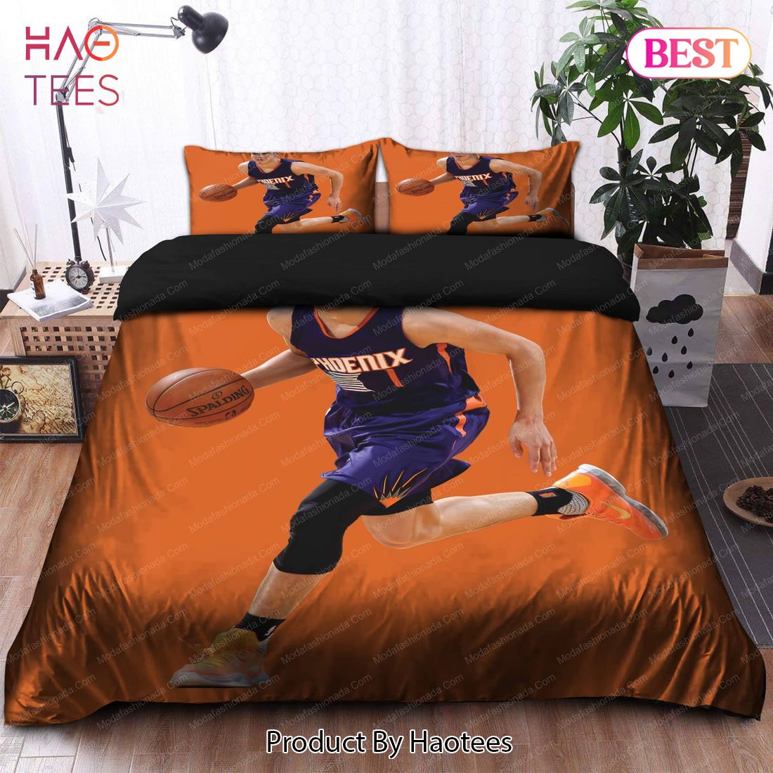 Buy Devin Booker Phoenix Suns NBA 86 Bedding Sets Bed Sets, Bedroom Sets, Comforter Sets, Duvet ...