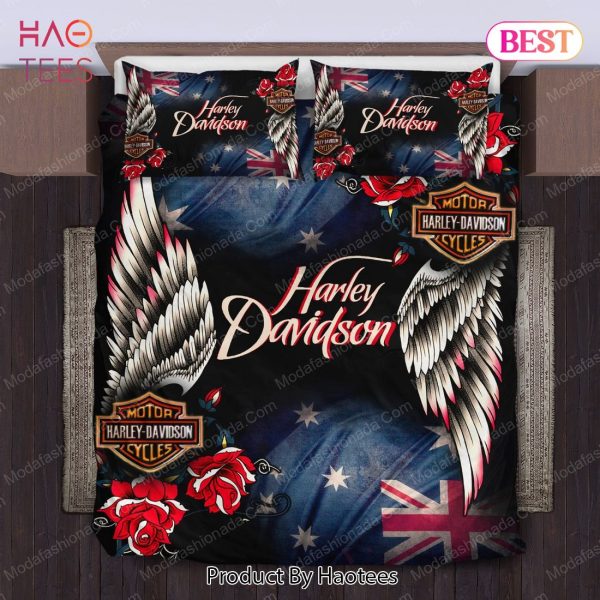 Buy Harley Davidson Angel Wings Bedding Sets Bed Sets, Bedroom Sets ...