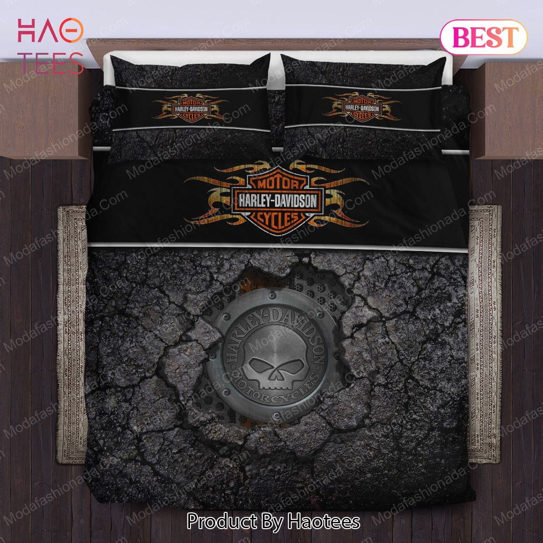 Buy Harley-Davidsons Biker Bedding Sets Bed Sets, Bedroom Sets ...