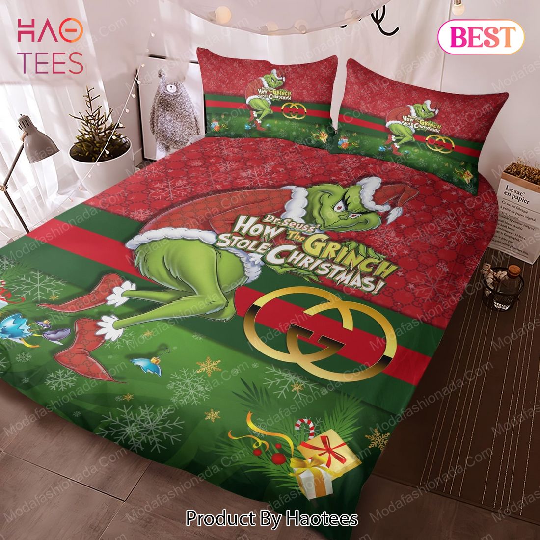 Buy How The Grinch Stole Christmas Bedding Sets Bed Sets, Bedroom Sets ...