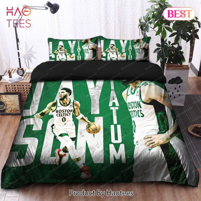 Buy Jayson Tatum Boston Celtics NBA 127 Bedding Sets Bed Sets, Bedroom ...