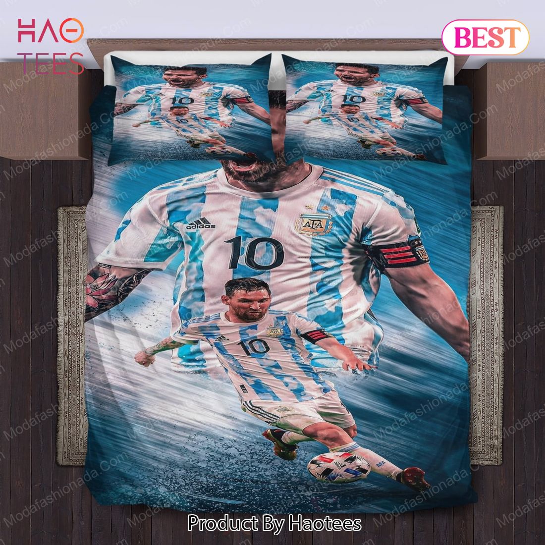 Buy Lionel Messi Argentina Bedding Sets 01 Bed Sets, Bedroom Sets ...