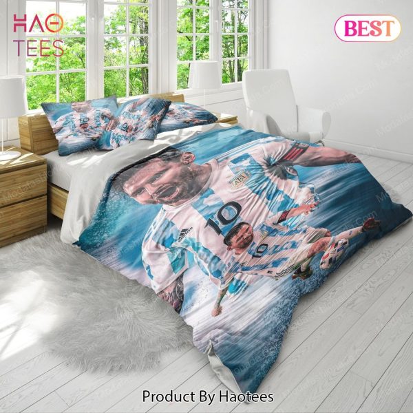 Buy Lionel Messi Argentina Bedding Sets 01 Bed Sets, Bedroom Sets ...