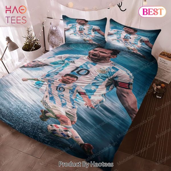Buy Lionel Messi Argentina Bedding Sets 01 Bed Sets, Bedroom Sets ...
