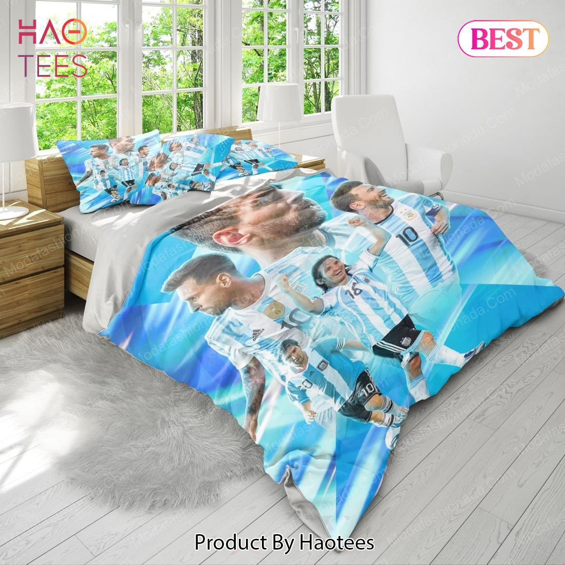 Buy Lionel Messi Argentina. 17 Years Wearing The Albiceleste Bedding ...