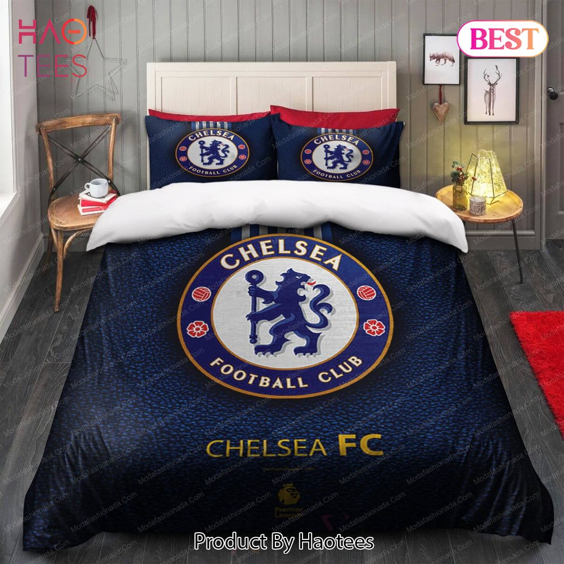 Buy Logo Chelsea EPL 99 Bedding Sets Bed Sets, Bedroom Sets, Comforter ...
