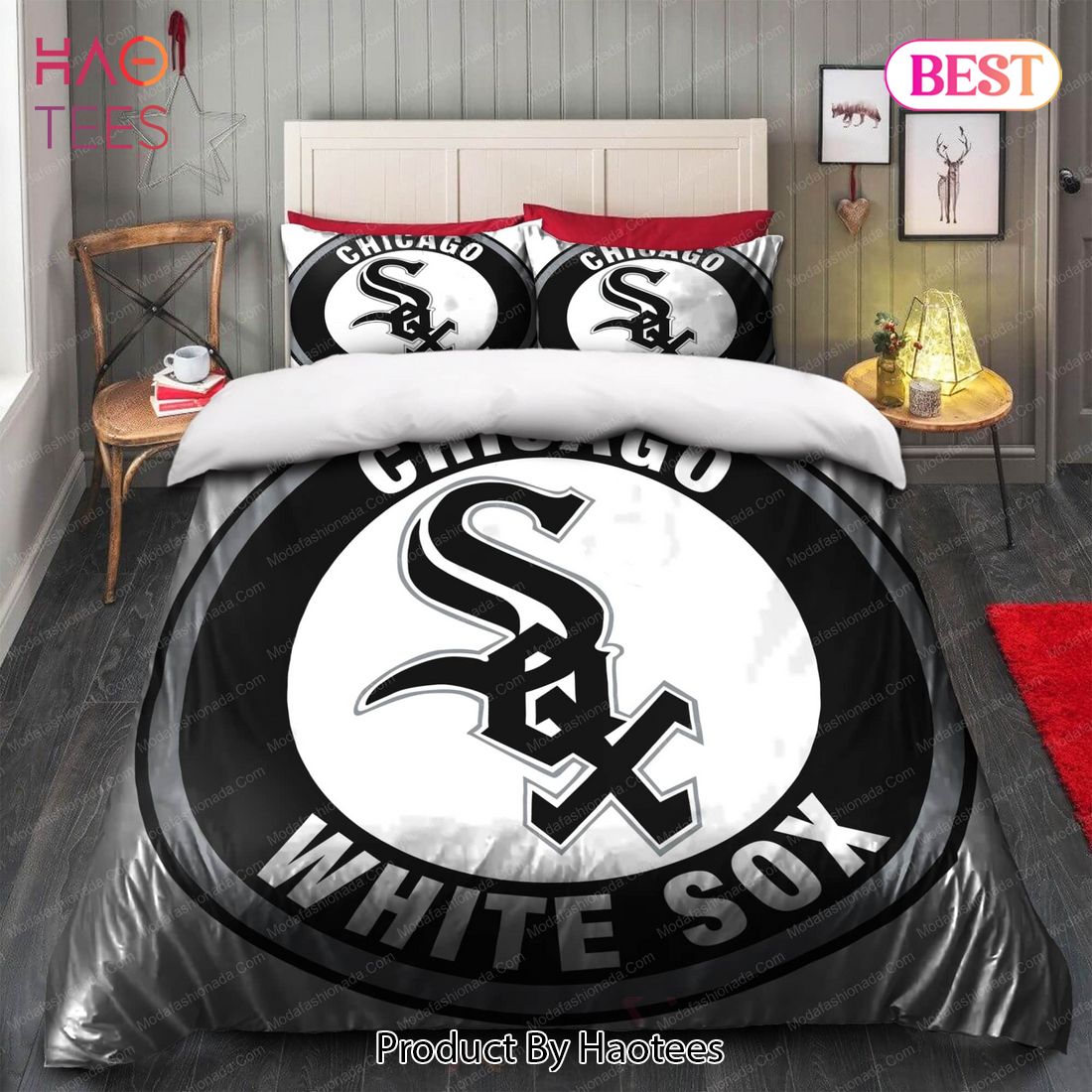 Buy Logo Chicago White Sox MLB 71 Bedding Sets Bed Sets, Bedroom Sets ...