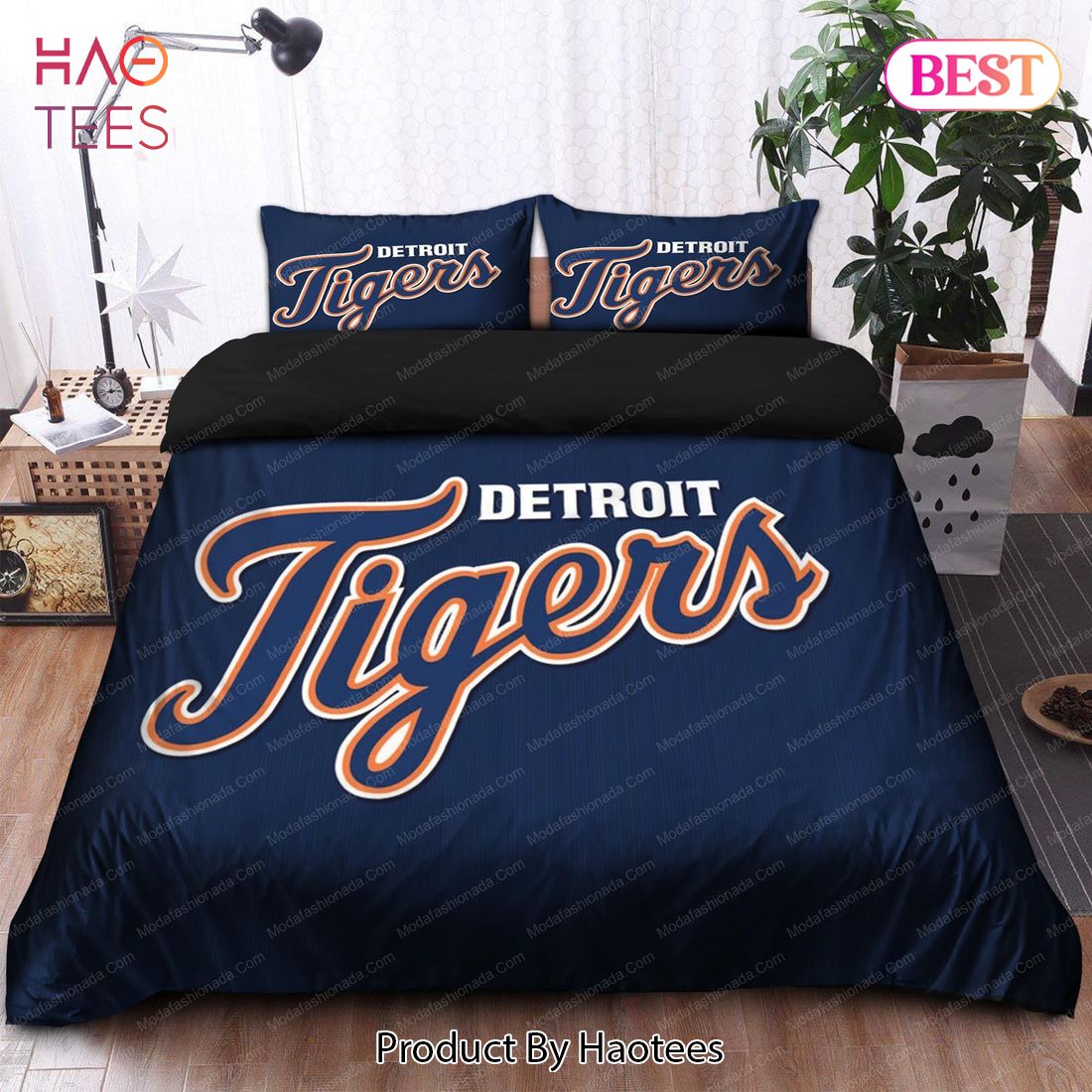 Buy Logo Detroit Tigers MLB Bedding Sets Bed Sets, Bedroom Sets ...